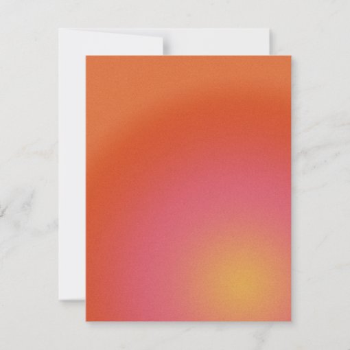 Retro Groovy Orange Summer Soiree Birthday Party Invitation | Zazzle