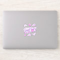 Retro Groovy Roller Disco Collection Sticker | Zazzle