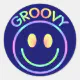 Retro Groovy Stickers | Zazzle