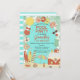 Retro Groovy Stylish Beach or Pool Birthday Party Invitation | Zazzle