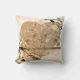 Retro Grunge Heart of Leaves American MoJo Pill Throw Pillow | Zazzle