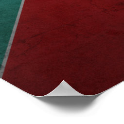 Retro Grunge Peace Hand Sign Poster | Zazzle