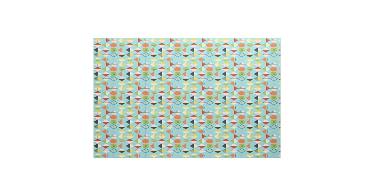 Retro Harlequin Pattern Fabric | Zazzle Retro Harlequin Pattern Fabric | Zazzle