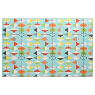 Harlequin vintage pattern fabric | Zazzle.com