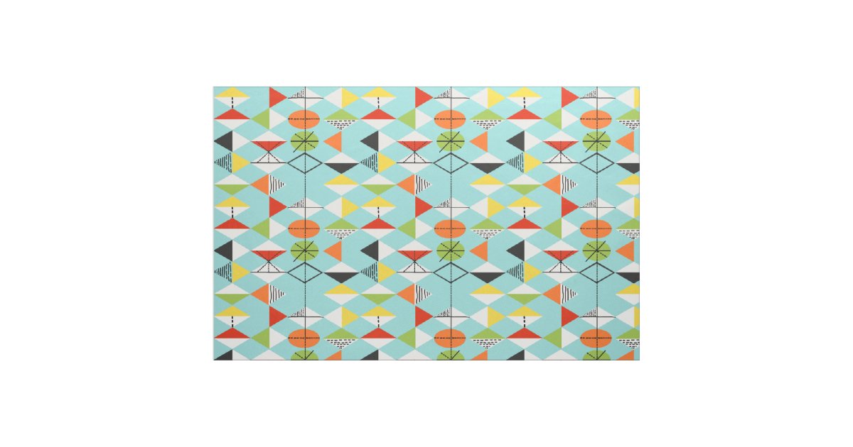 Retro Harlequin Pattern Fabric | Zazzle Retro Harlequin Pattern Fabric | Zazzle