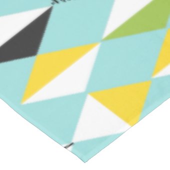 Retro Harlequin Pattern Tablecloth | Zazzle