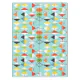 Retro Harlequin Pattern Tablecloth | Zazzle