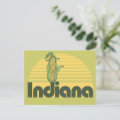 Retro Indiana Postcard | Zazzle