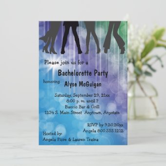 Retro Inspired Colorful Party Invitation | Zazzle