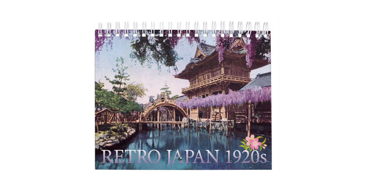 RETRO JAPAN 1920s Calendar | Zazzle