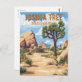 Retro Joshua Tree National Park Postcard | Zazzle