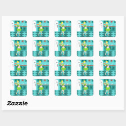 Retro Kitchen Stickers | Zazzle
