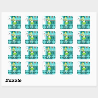Retro Kitchen Stickers | Zazzle