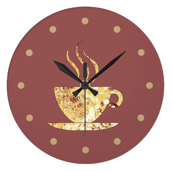 Retro Kitchen Wall Decor Clocks | Zazzle.com