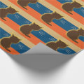 Retro Kitty Coco Wrapping Paper | Zazzle