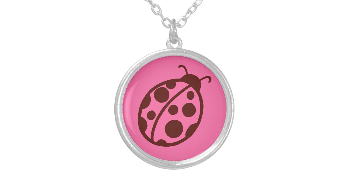 Retro Ladybug Necklace | Zazzle