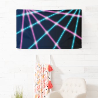 Retro Laser Photo School Portrait Backdrop 80s 90s Banner | Zazzle