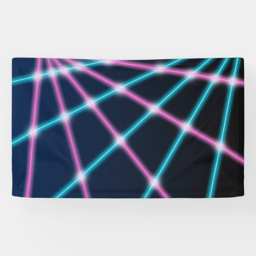 Retro Laser Photo School Portrait Backdrop 80s 90s Banner | Zazzle