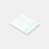 Retro Library Book Date Due Card Post-it Notes | Zazzle