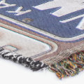 Retro License Plate Collection Throw Blanket | Zazzle
