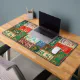 Retro License Plates Collection Desk Mat | Zazzle