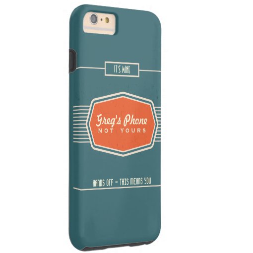 Retro Logo Funny Personalized Phone Case | Zazzle