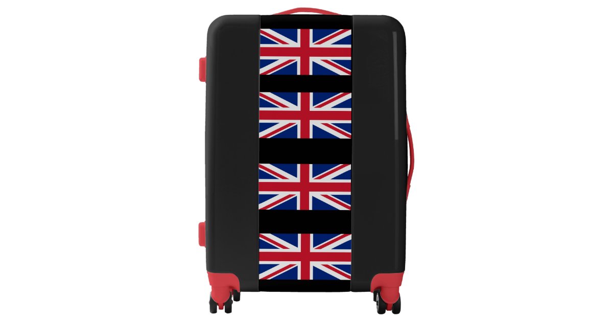 Retro Look British Flag Suitcase | Zazzle