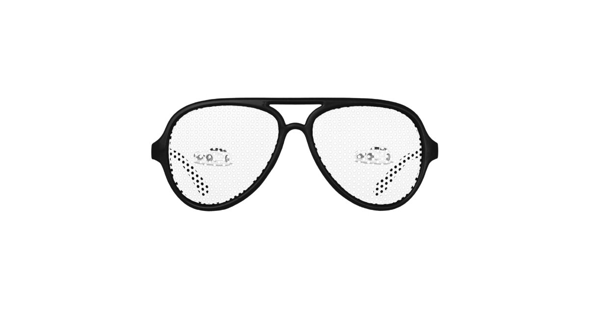 retro machine aviator sunglasses | Zazzle