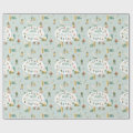 Retro Mid-Century Modern Christmas Holiday Wrapping Paper | Zazzle