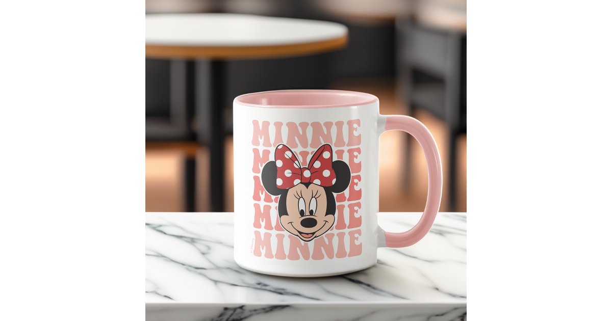 Retro Minnie Mouse Mug | Zazzle