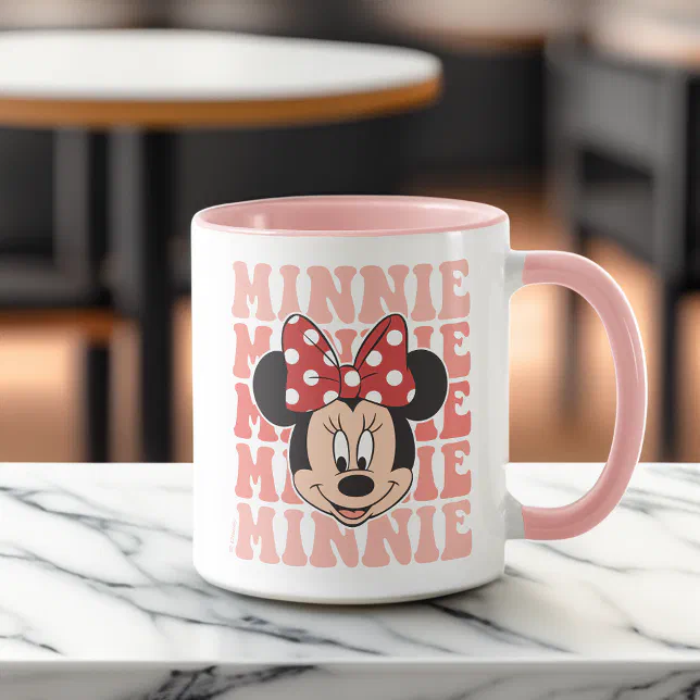 Retro Minnie Mouse Mug | Zazzle