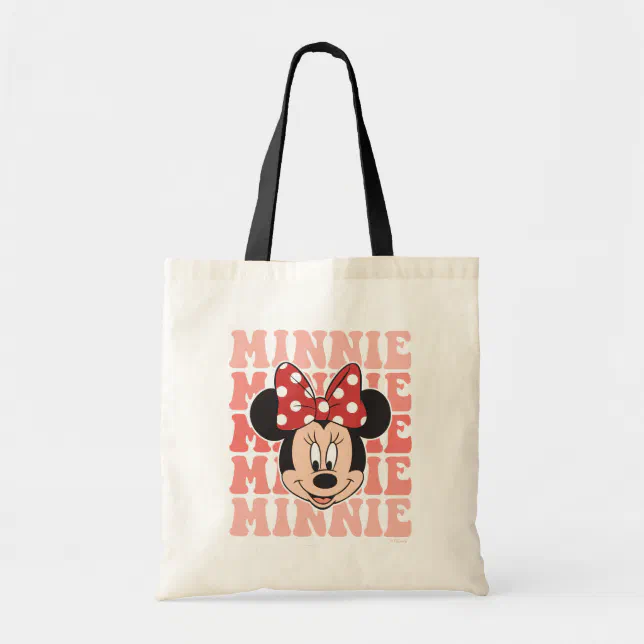 Retro Minnie Mouse Tote Bag | Zazzle