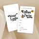 Retro Modern Prize Draw Raffle Business Ticket | Zazzle
