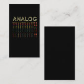 Retro Modular Synthesizer Synthesizer Analog Synth Business Card | Zazzle