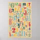 Retro Numbers - Math Posters | Zazzle