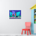 Retro Open House Party Poster | Zazzle