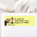 Retro Optometrists optical eye doc Labeling Labels | Zazzle