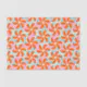 Retro Orange Wedge Pattern Tissue Paper | Zazzle