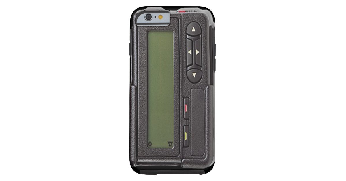 Retro Pager iPhone 6 case | Zazzle