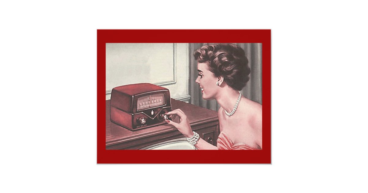 Retro Party Turning Back Time & Music Invitation | Zazzle.com