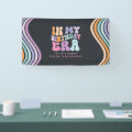 Retro pastel colourful modern birthday era banner | Zazzle