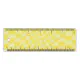 Retro Pastel Yellow Warped Check Checkered Ruler | Zazzle