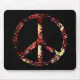 Retro Peace Sign Mouse Pad | Zazzle