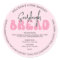 Retro Pink Loaf of Bread Groovy Ingredients Label | Zazzle
