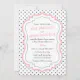 Retro Pink Polka Dots 1950s Wedding Invitation | Zazzle
