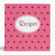 Retro Pink Recipe Binder | Zazzle