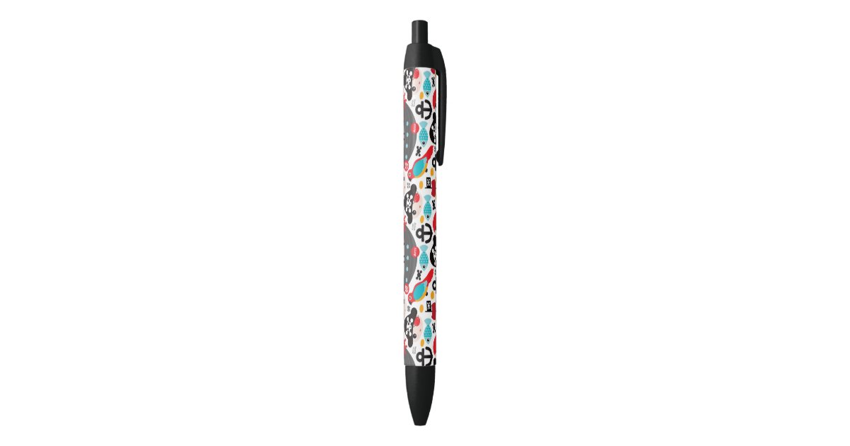 Retro pirates illustration sailing pen | Zazzle