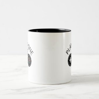Retro Player One Gaming Controller Two-Tone Coffee Mug | Zazzle