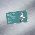 Retro Plumber Plumbing Business Card Magnets | Zazzle