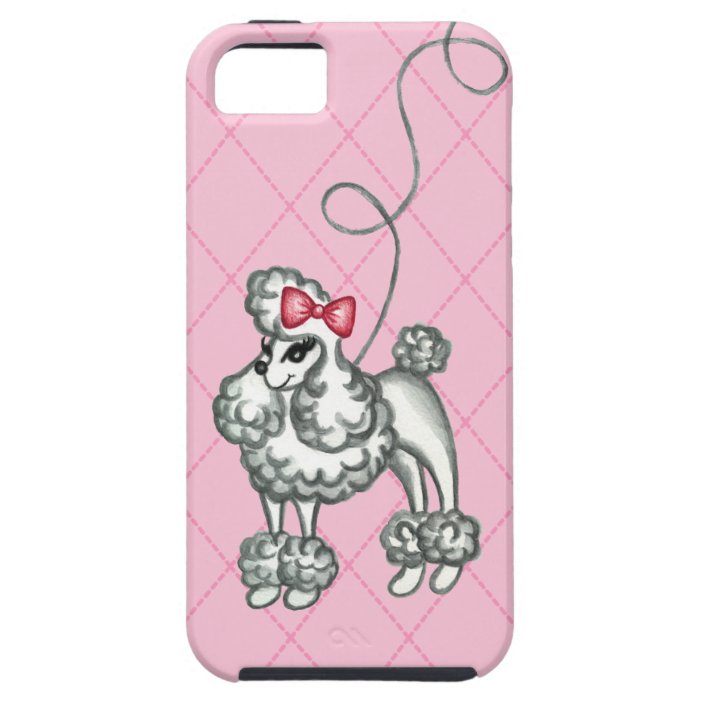 Retro Poodle iPhone 5 Case | Zazzle.com